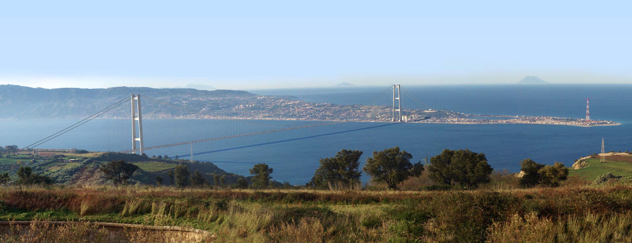 The Strait of Messina Bridge - The longest suspension Bridge in the ...